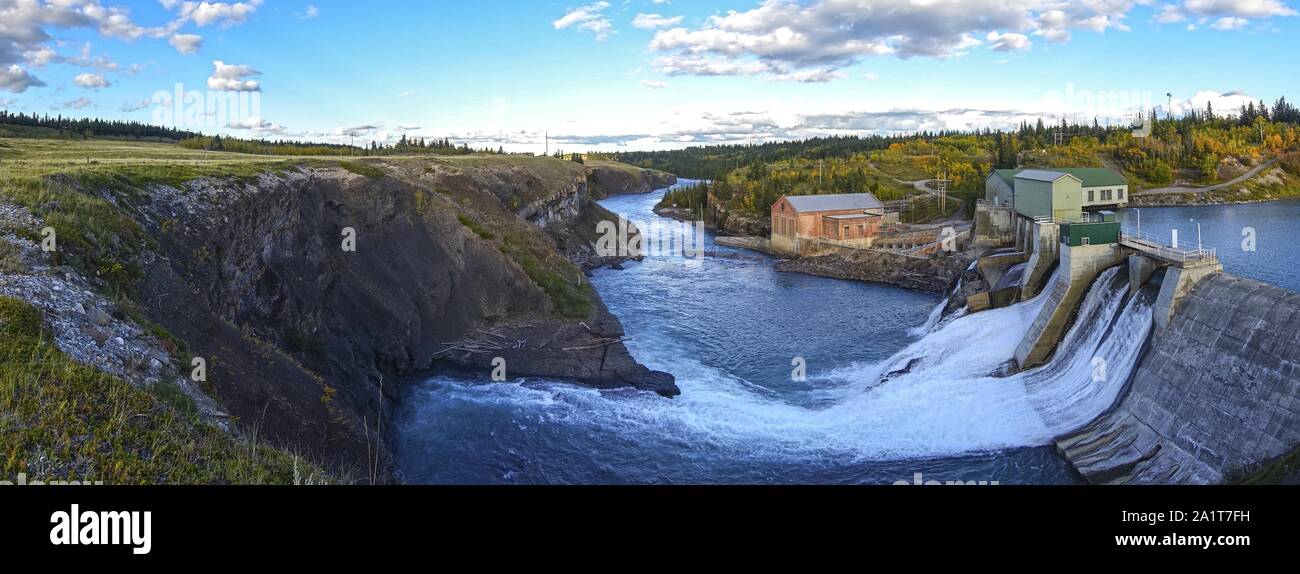 Hydro dam alberta canada hi-res stock photography and images - Alamy
