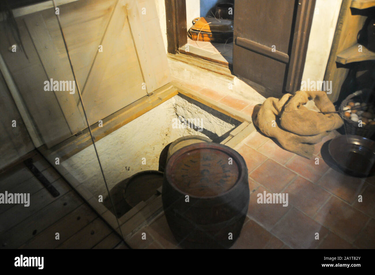 Interiors of ancient houses Stock Photo - Alamy