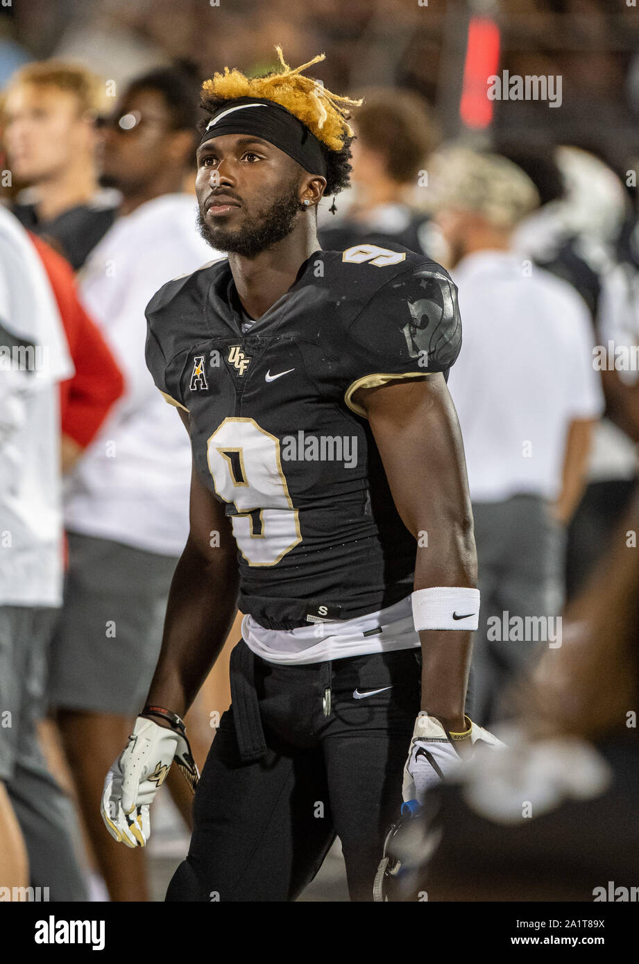 Orlando, FL, USA. 28th Sep, 2019. Central Florida running back Adrian ...