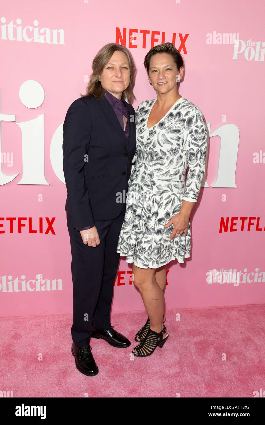 NEW YORK, NY - SEPTEMBER 26: Cindy Holland and Annie Imhoff attend the ...