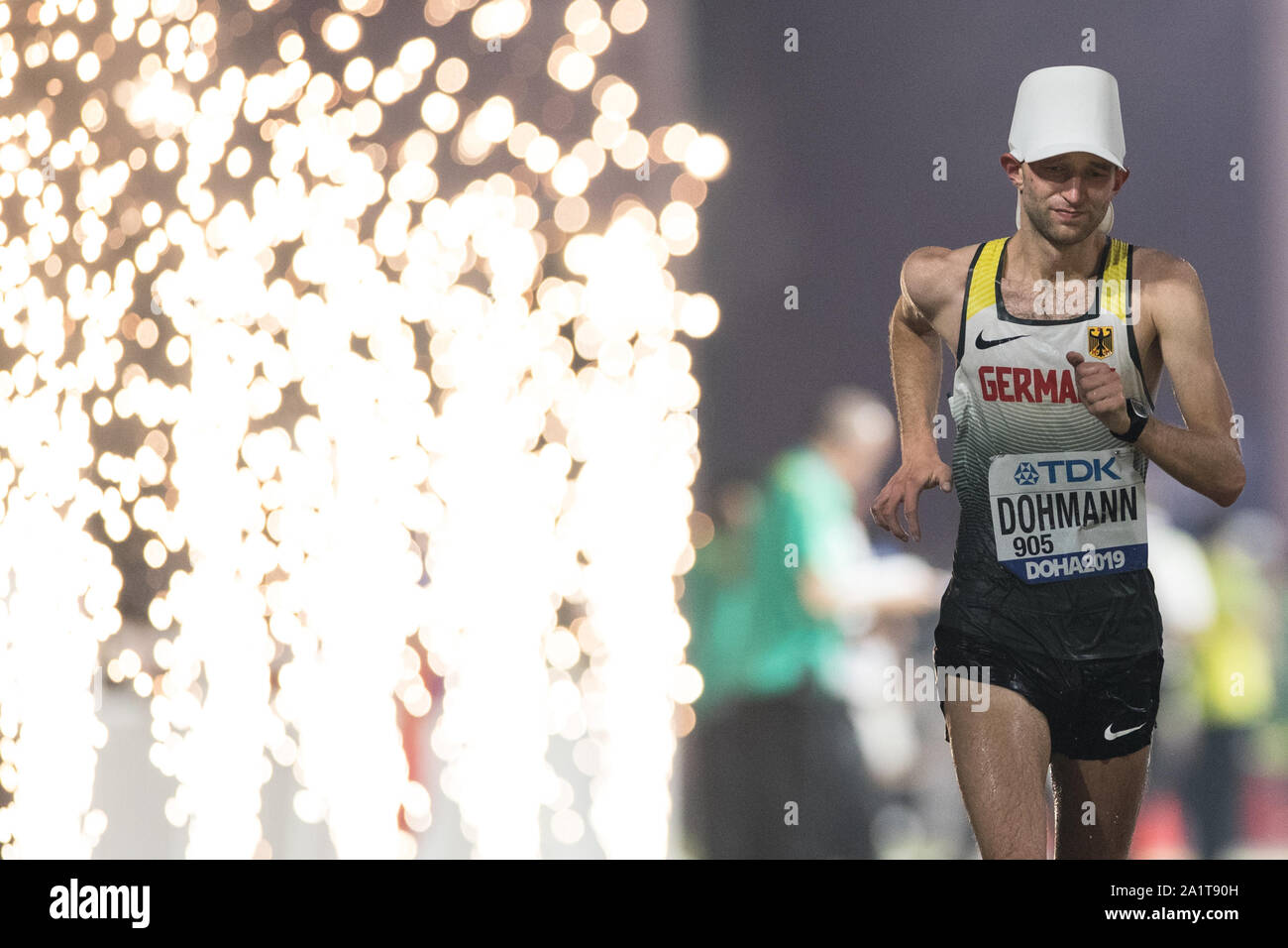 Doha, Qatar. 29th Sep, 2019. Athletics: World Championship, 50 km ...