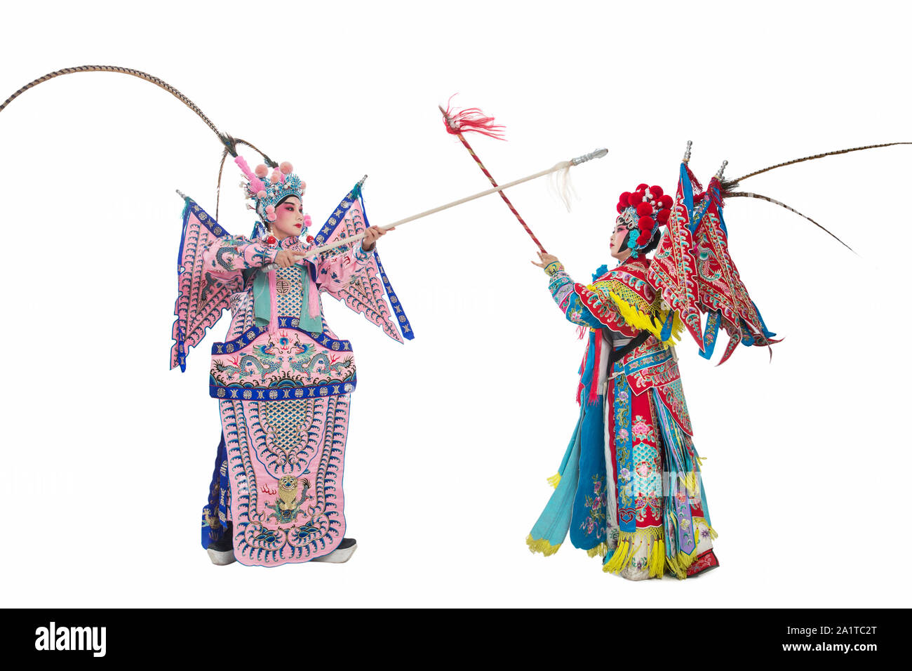 Chinese Opera Face Paint Cut Out Stock Images & Pictures - Alamy