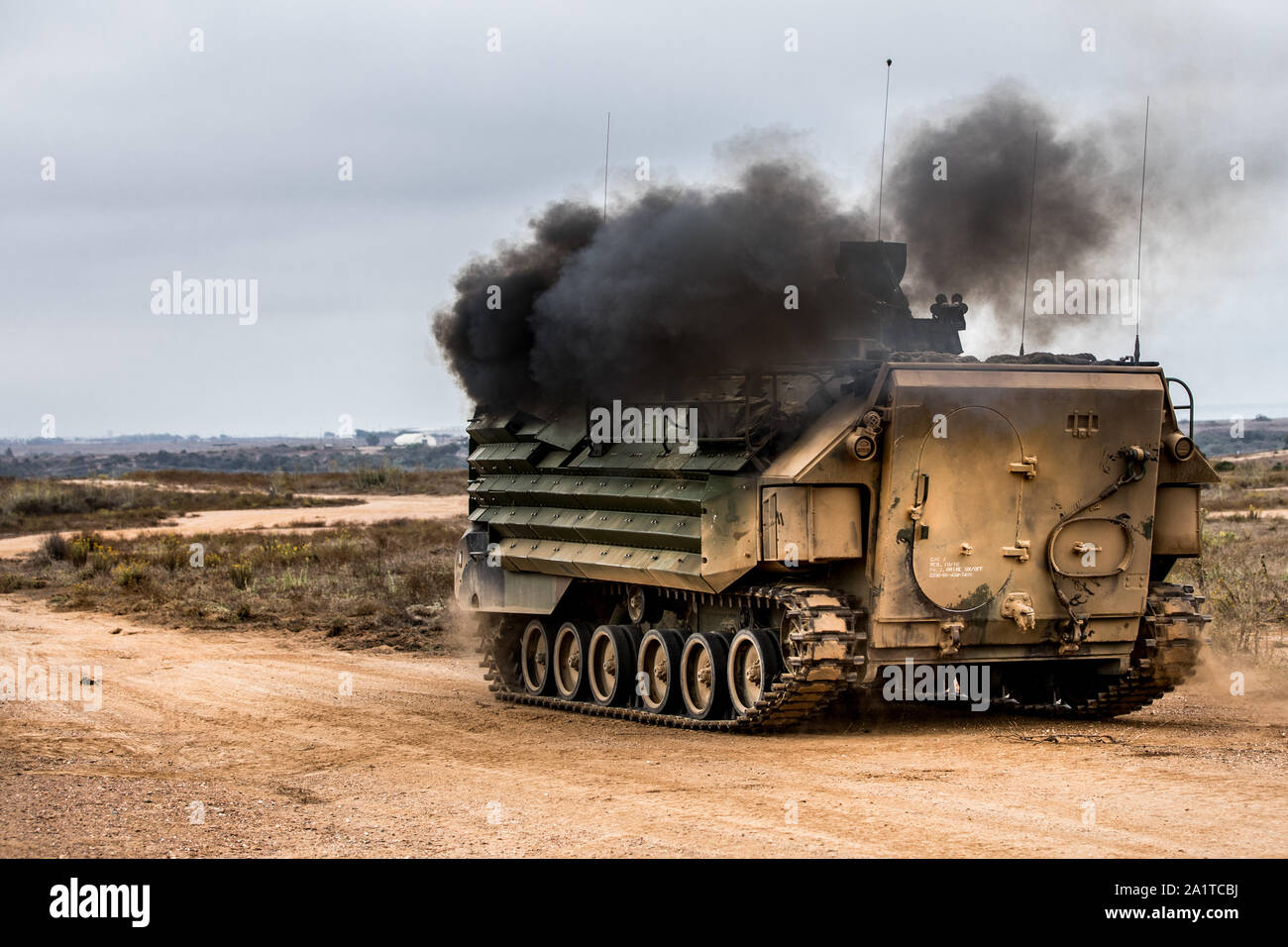 U.S. Marines with 3rd Assault Amphibian Vehicle Battalion, 1st Marine ...