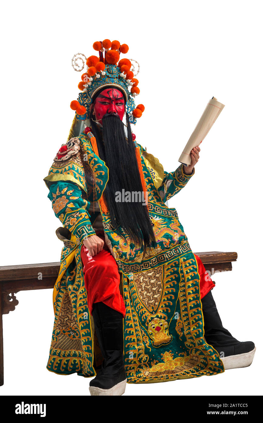 Chinese opera performer Cut Out Stock Images & Pictures - Alamy