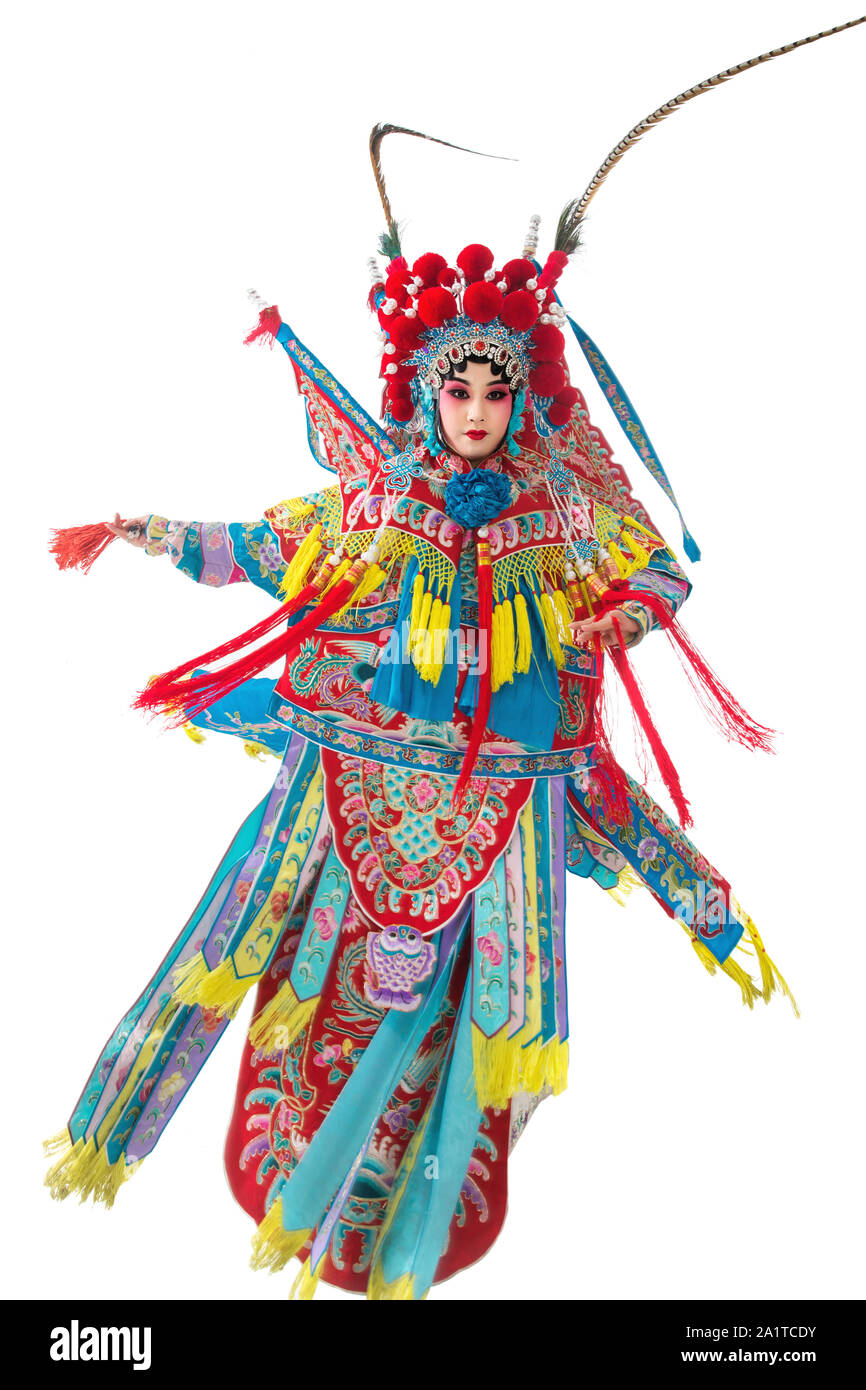 Chinese opera performer Cut Out Stock Images & Pictures - Alamy