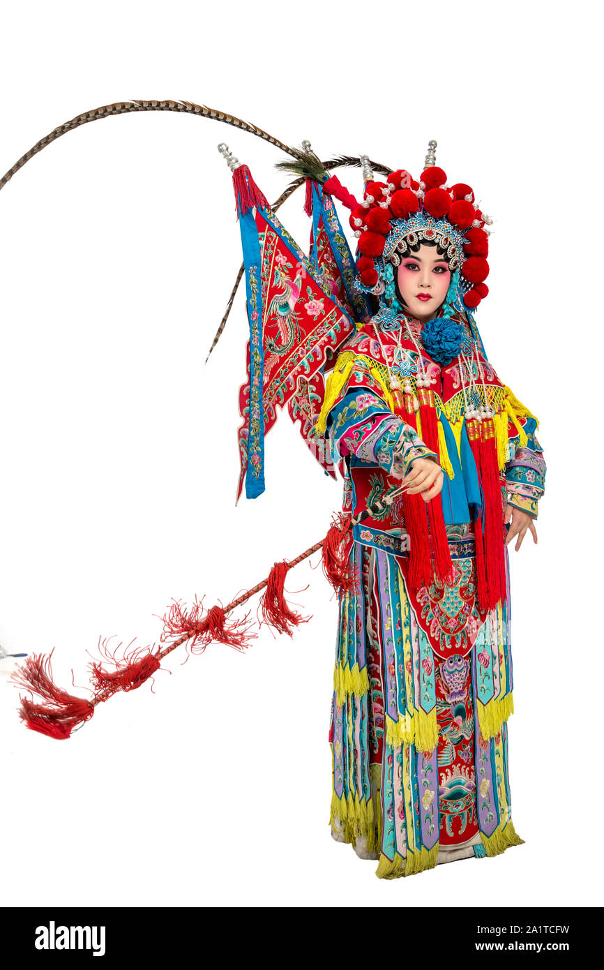 Chinese opera performer Cut Out Stock Images & Pictures - Alamy