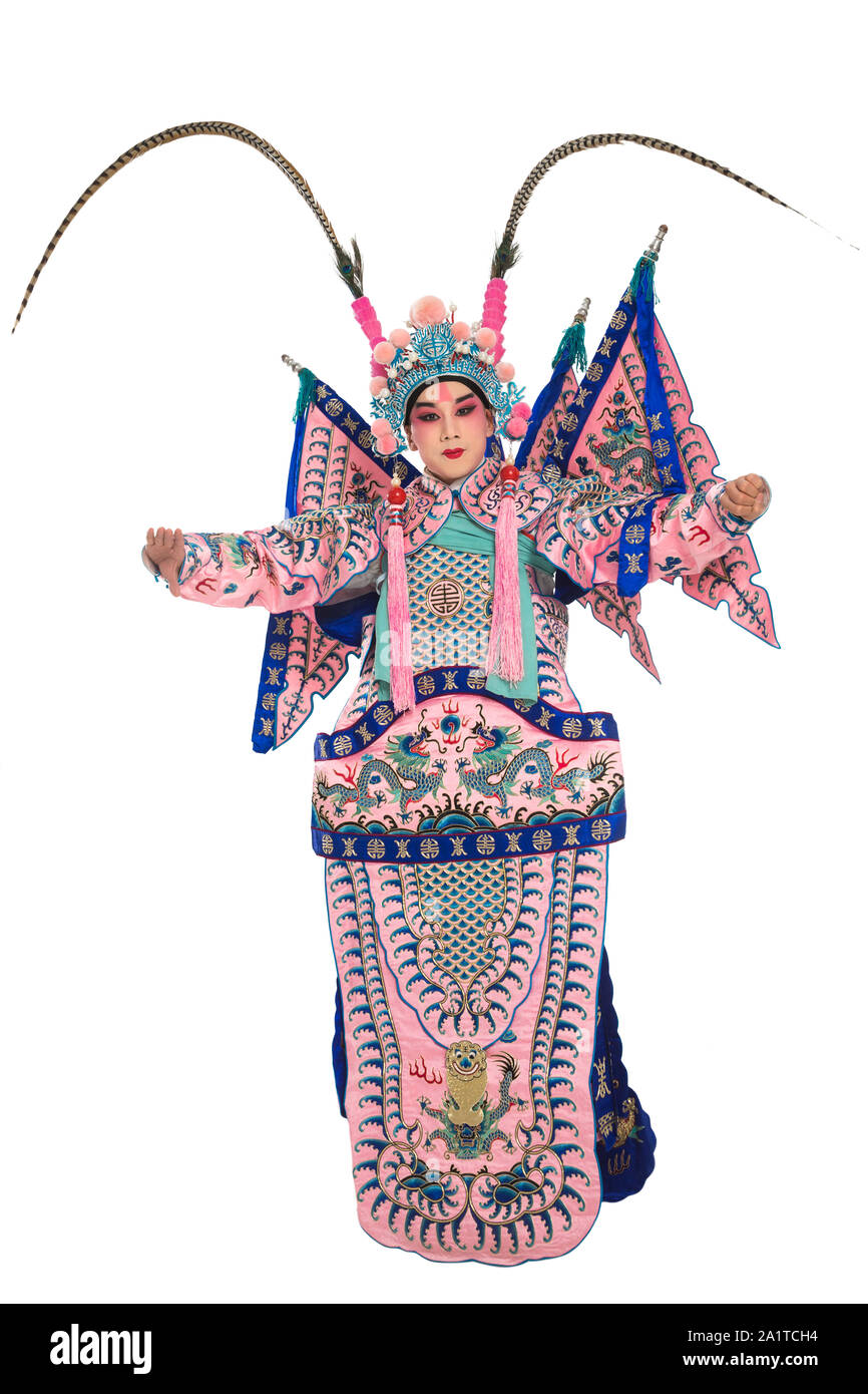 Chinese opera performer Cut Out Stock Images & Pictures - Alamy
