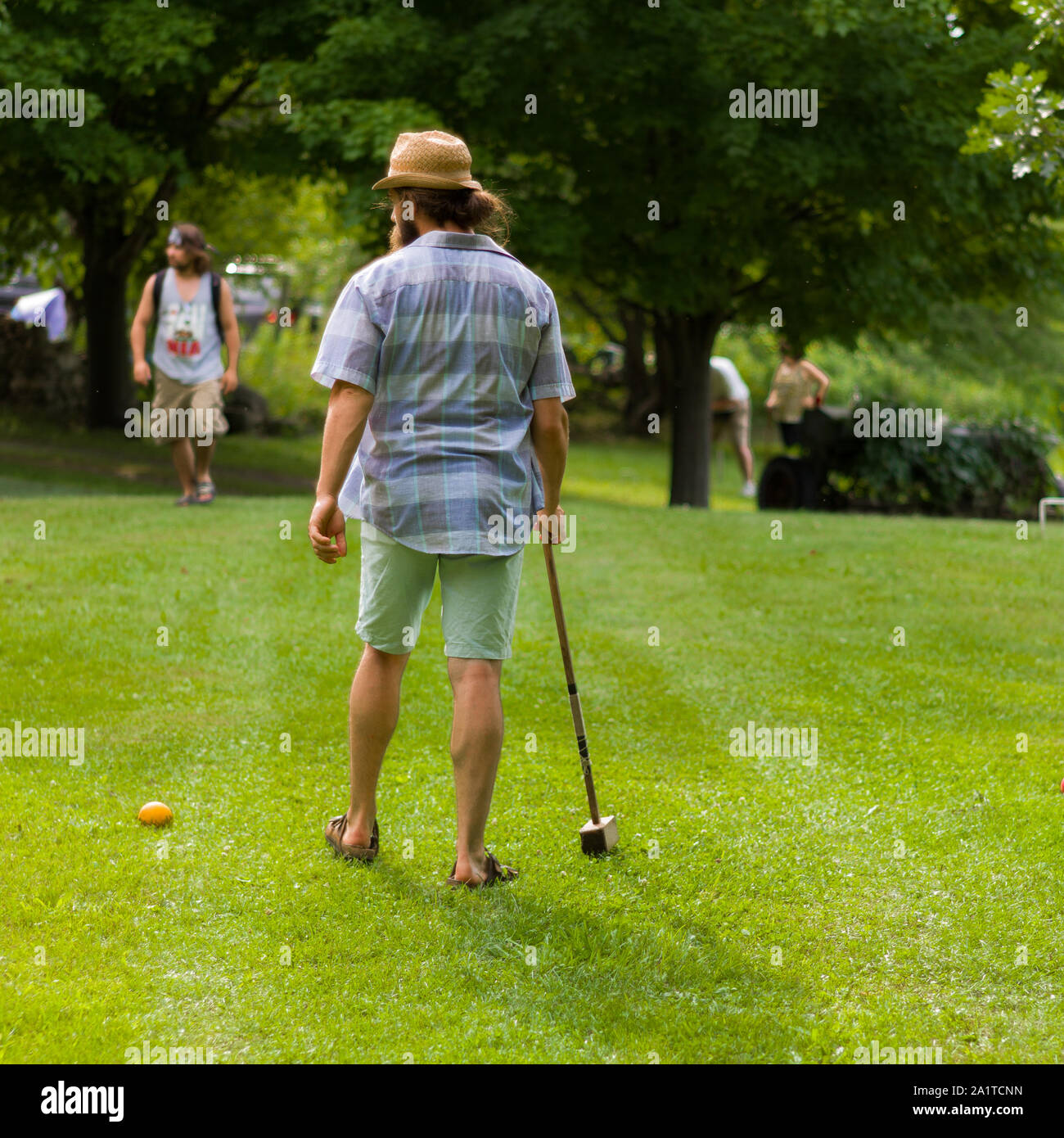 Croquet hi-res stock photography and images - Alamy