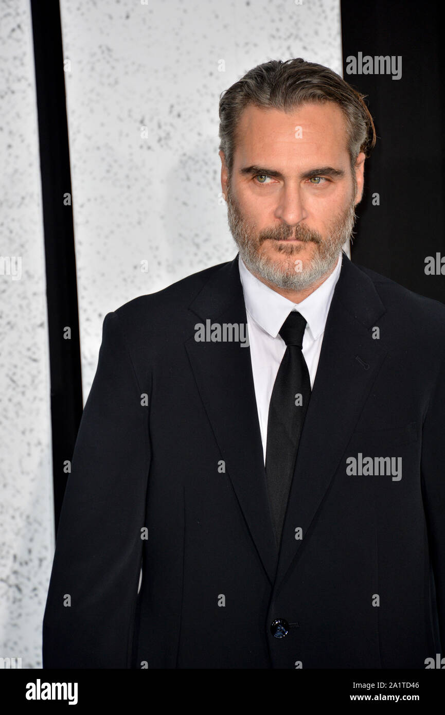 Los Angeles, USA. 29th Sep, 2019. Joaquin Phoenix at the premiere of ...
