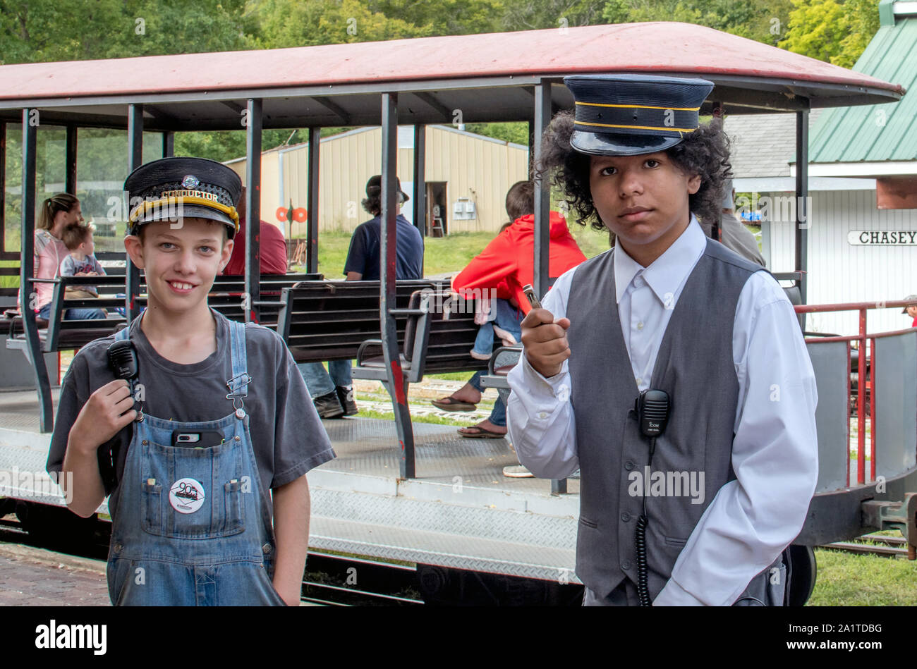 Train conductors hi-res stock photography and images - Alamy
