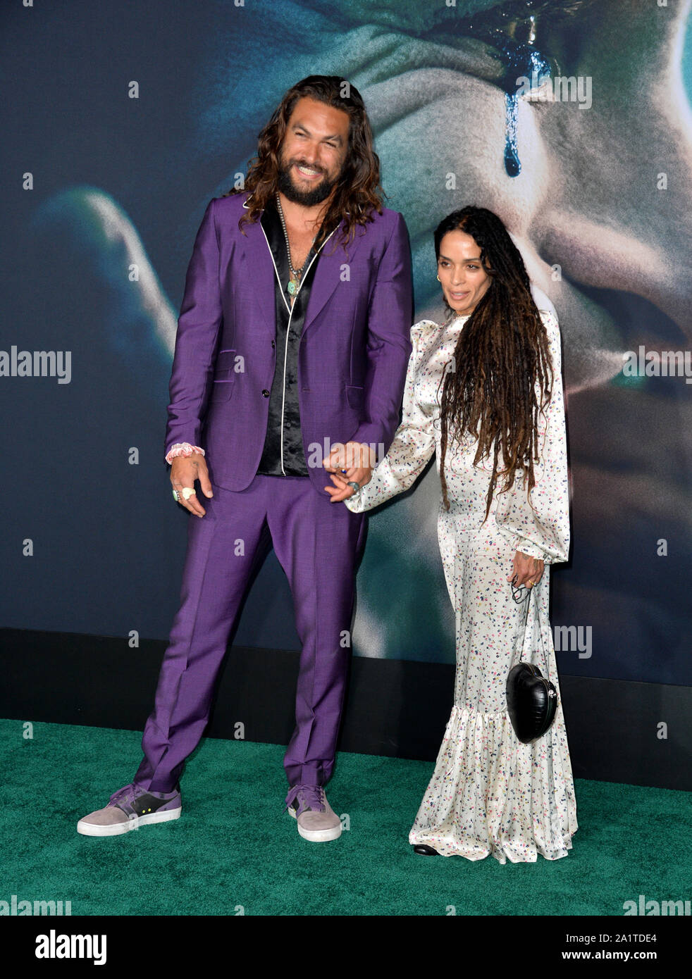 Los Angeles, USA. 29th Sep, 2019. Jason Momoa & Lisa Bonet at the ...