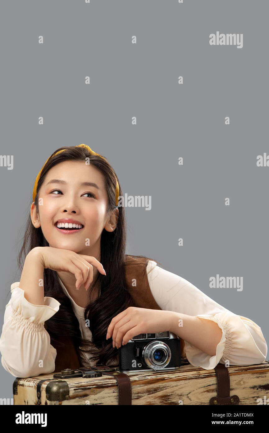 Young girls travel photos Stock Photo - Alamy