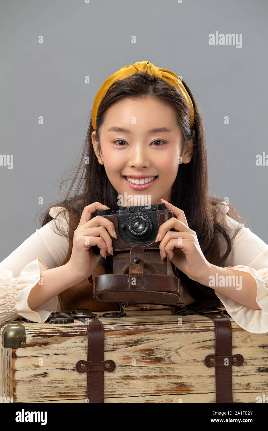 Young girls travel photos Stock Photo - Alamy