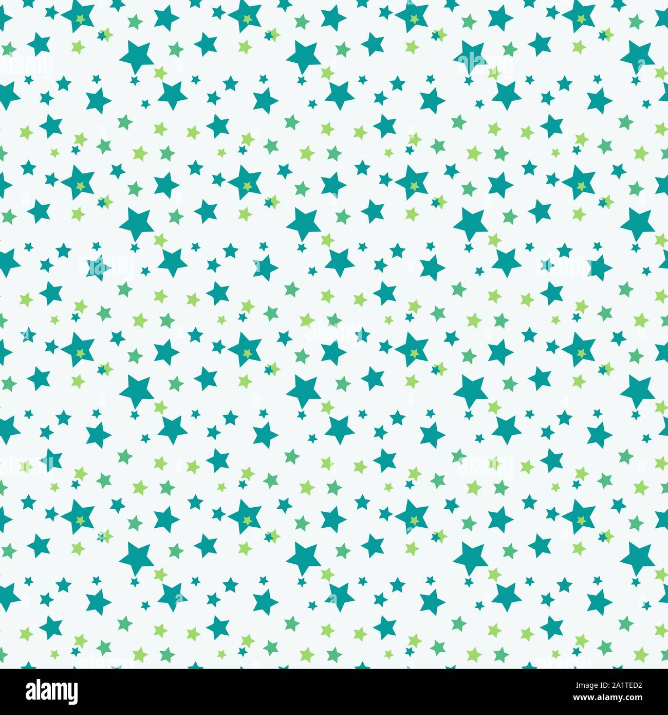 Seamless abstract pattern with soft rounded stars of different colors ...