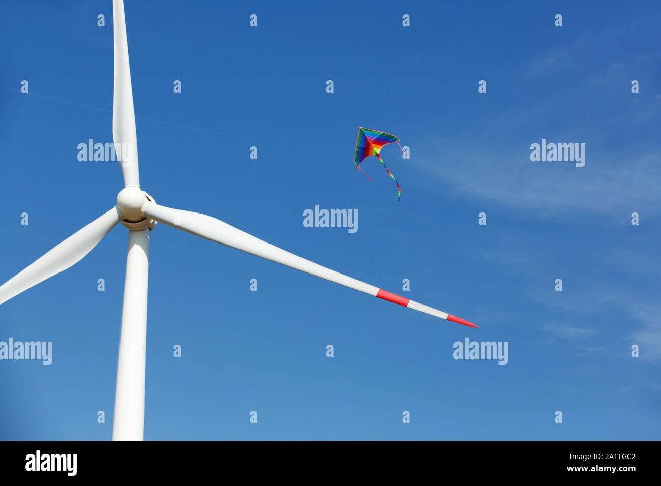 Kite wind turbine hi-res stock photography and images - Alamy