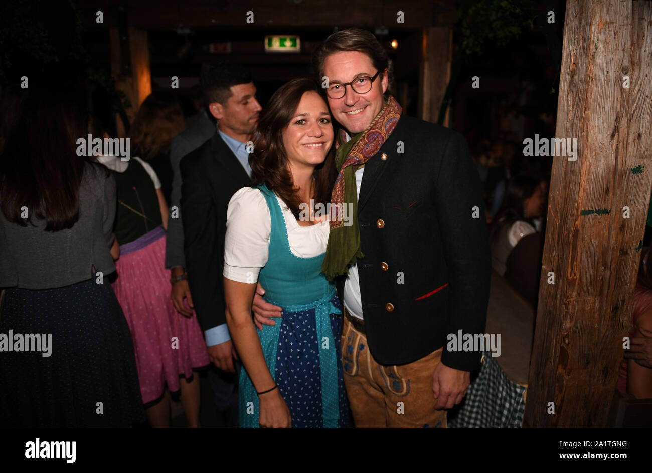 Munich, Germany. 28th Sep, 2019. The politician Andreas Scheuer (CSU ...