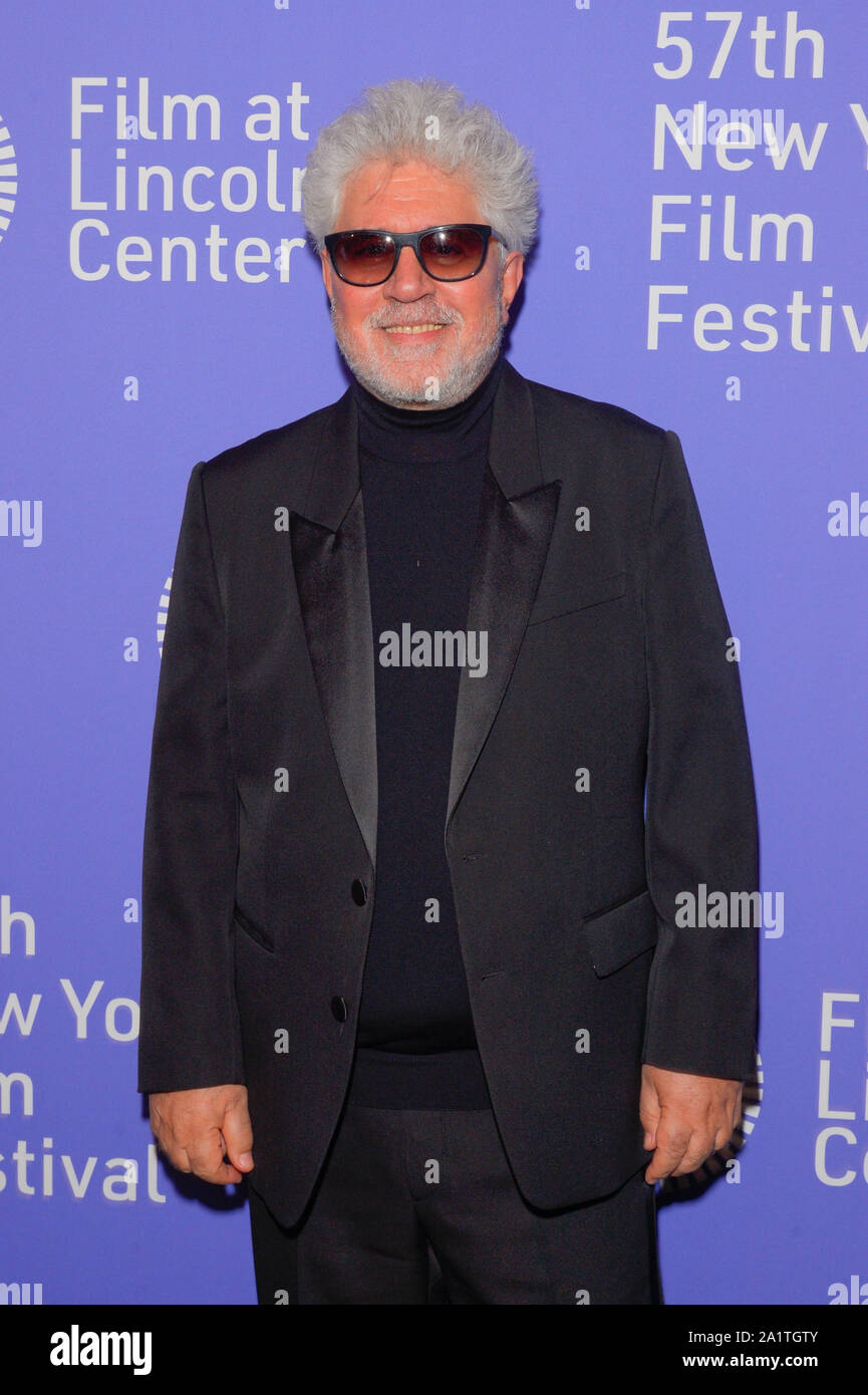 NEW YORK, NY - SEPTEMBER 28: Director and Screenwriter Pedro Almodovar ...