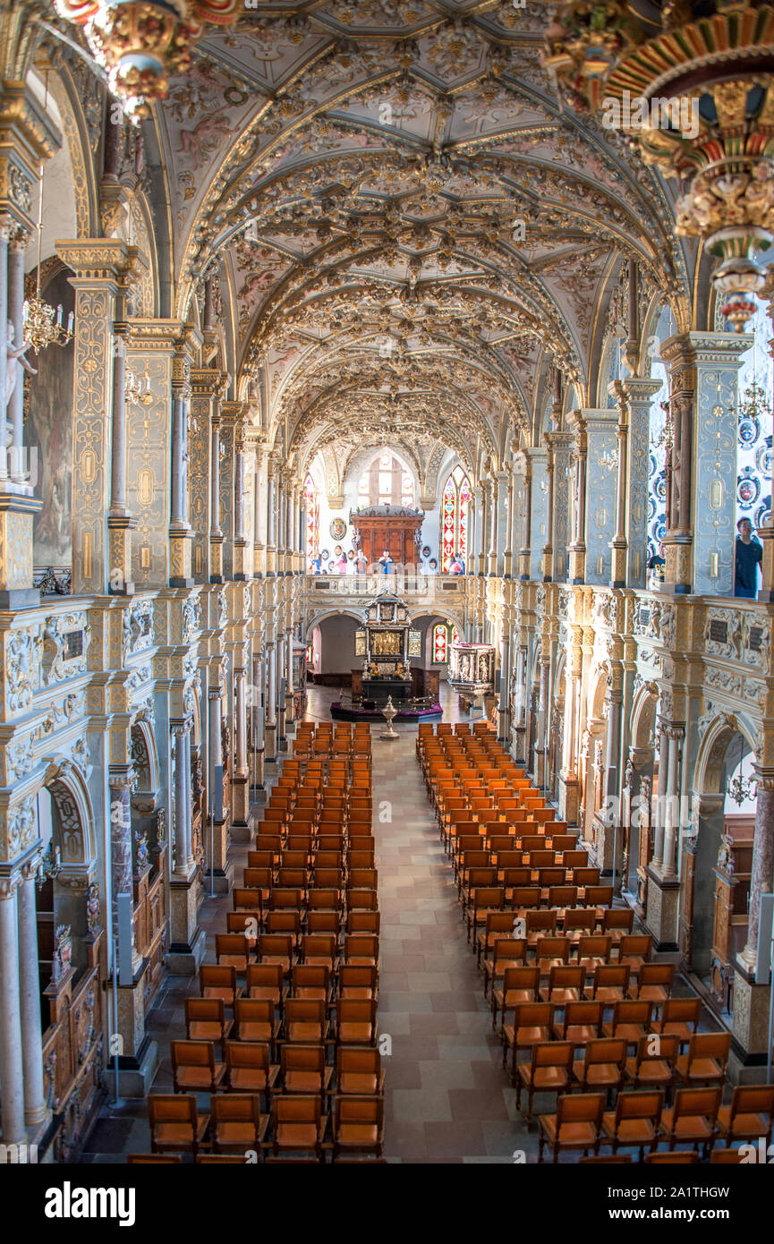 The European church interior Stock Photo - Alamy