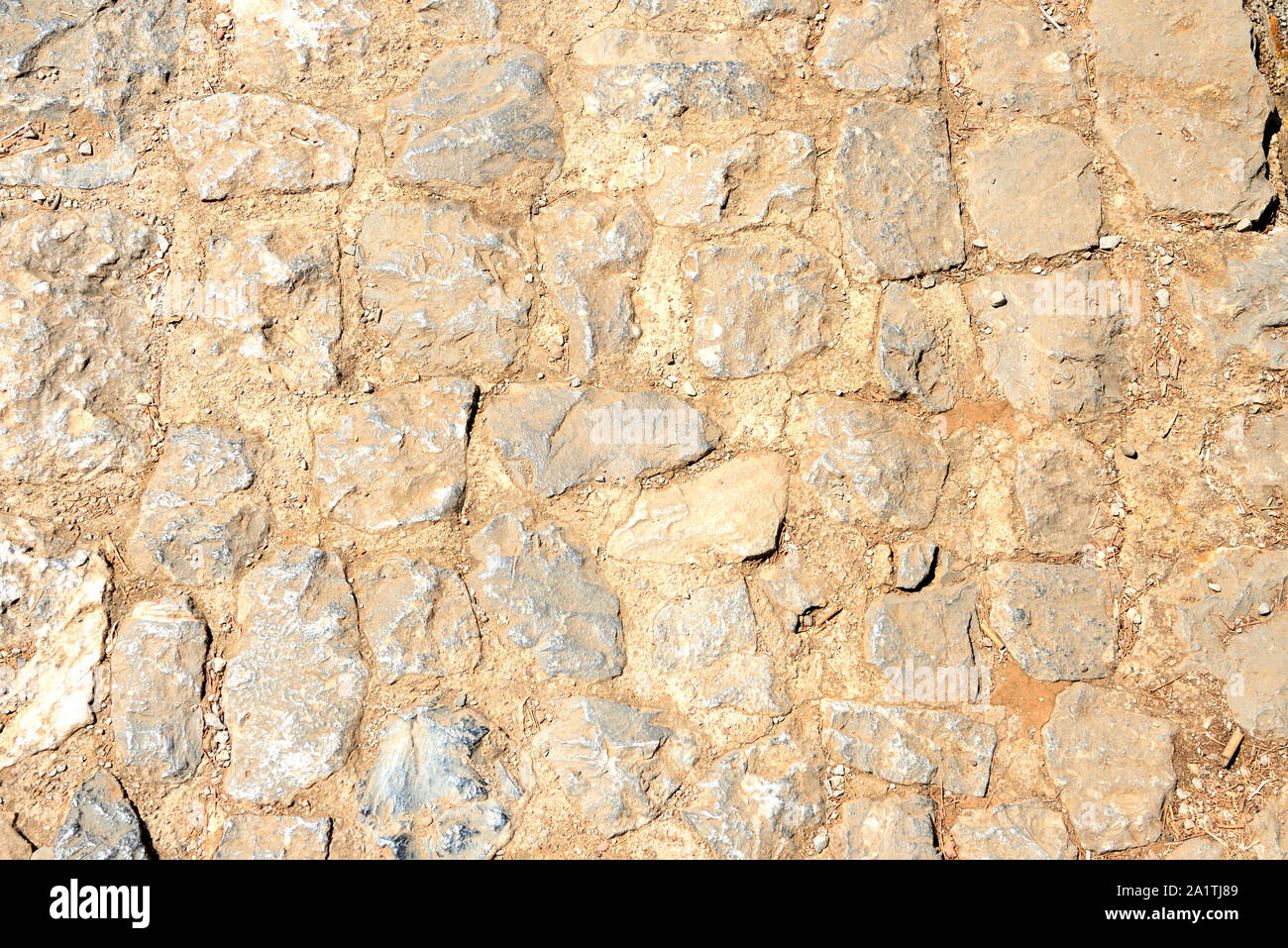 Paved stone road texture footpath hi-res stock photography and images ...