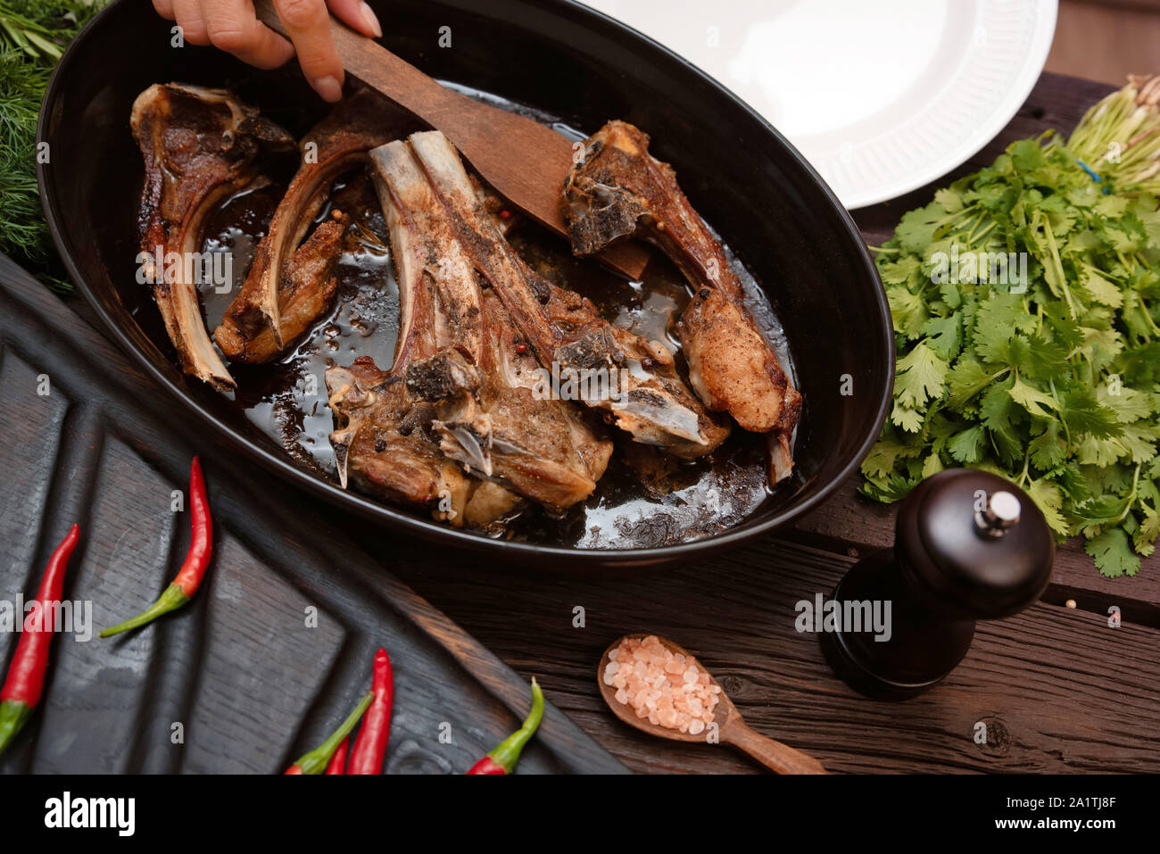 Mutton ribs hi-res stock photography and images - Alamy