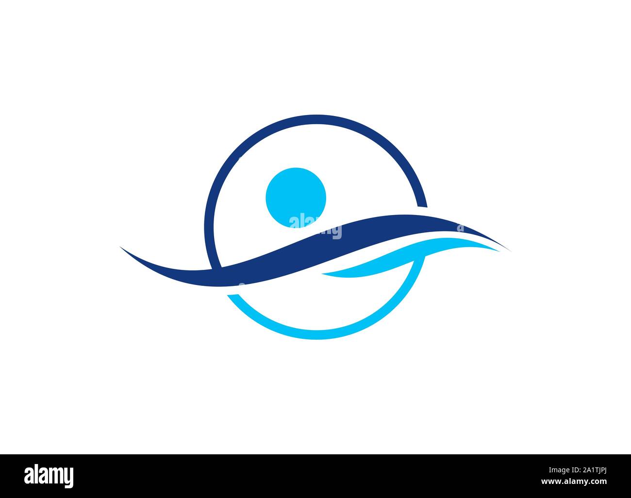 wave logo vector water sea ocean flows blue download, Wave vector symbol. Business Icon. Water ...
