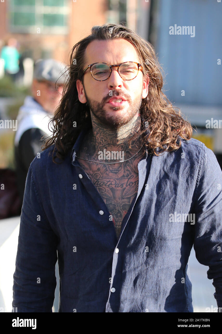 Pete Wicks outside ITV Studios Featuring: Pete Wicks Where: London ...