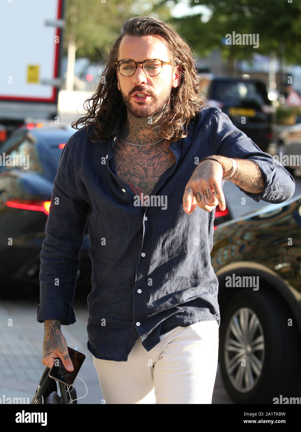Pete Wicks outside ITV Studios Featuring: Pete Wicks Where: London ...
