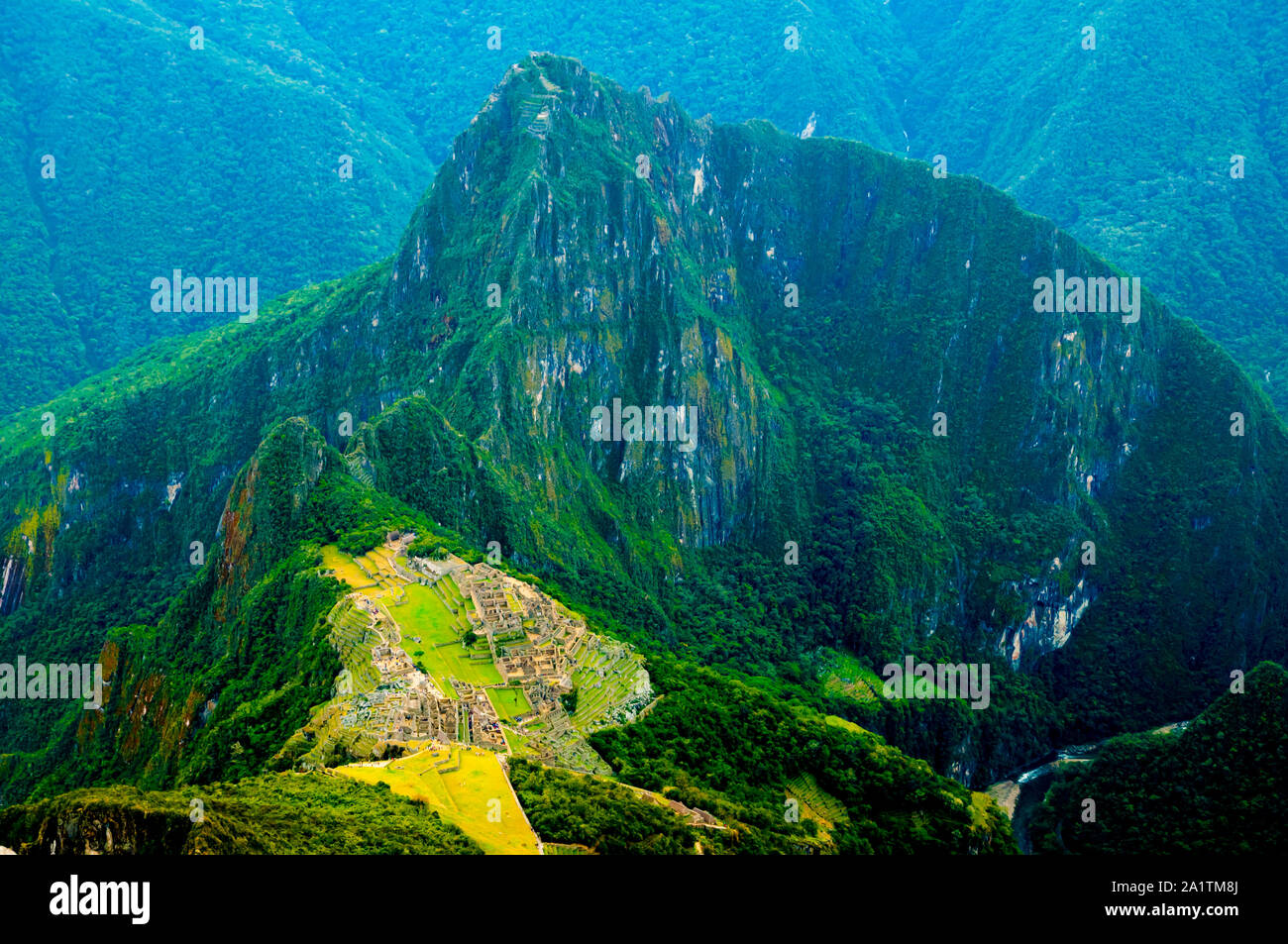 Machu Picchu Inca Ruins - Peru Stock Photo - Alamy