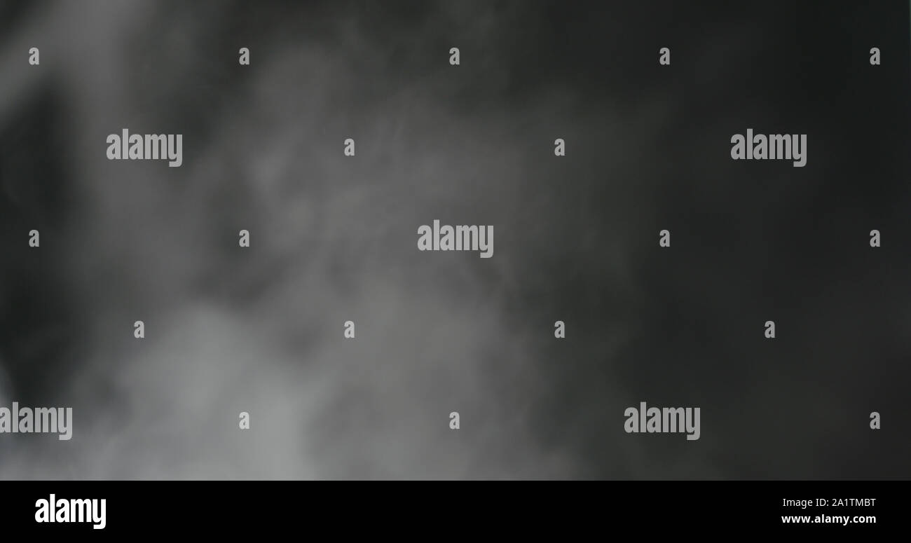 water mist over black background, wide photo Stock Photo - Alamy