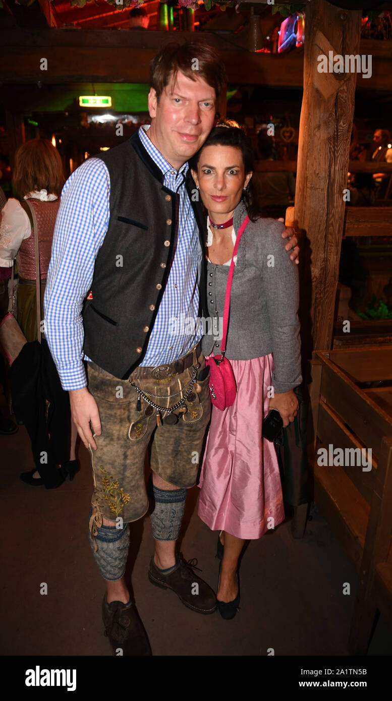 Munich, Germany. 28th Sep, 2019. Lars Hinrichs (Cinco Capital, CEO) and ...