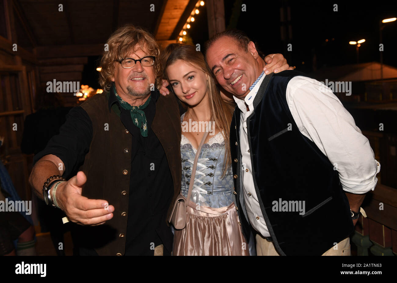 Munich, Germany. 28th Sep, 2019. Media manager Martin Krug (l-r) and ...