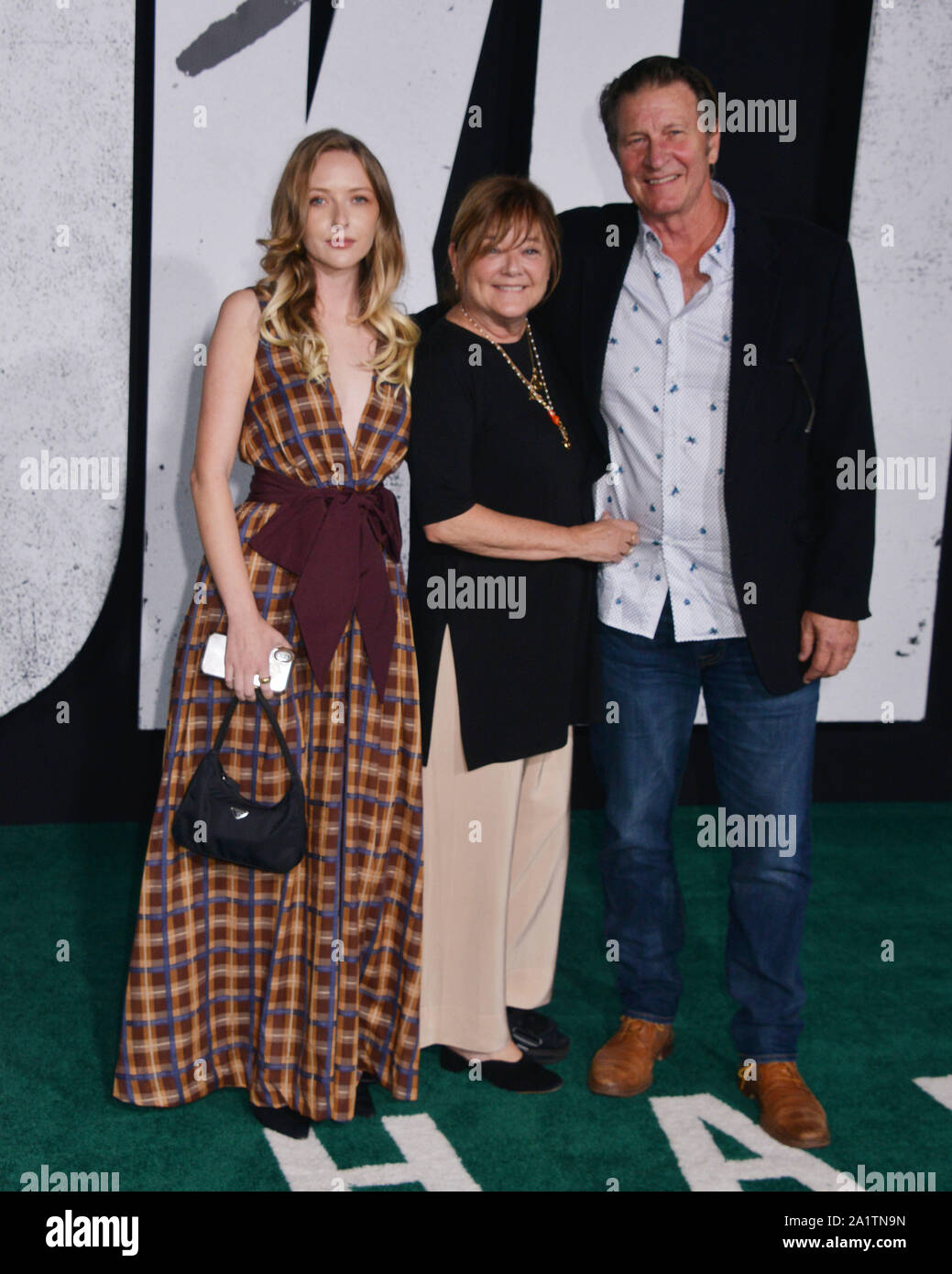 Los Angeles, USA. 29th Sep, 2019. Brett Cullen with wife and daughter ...