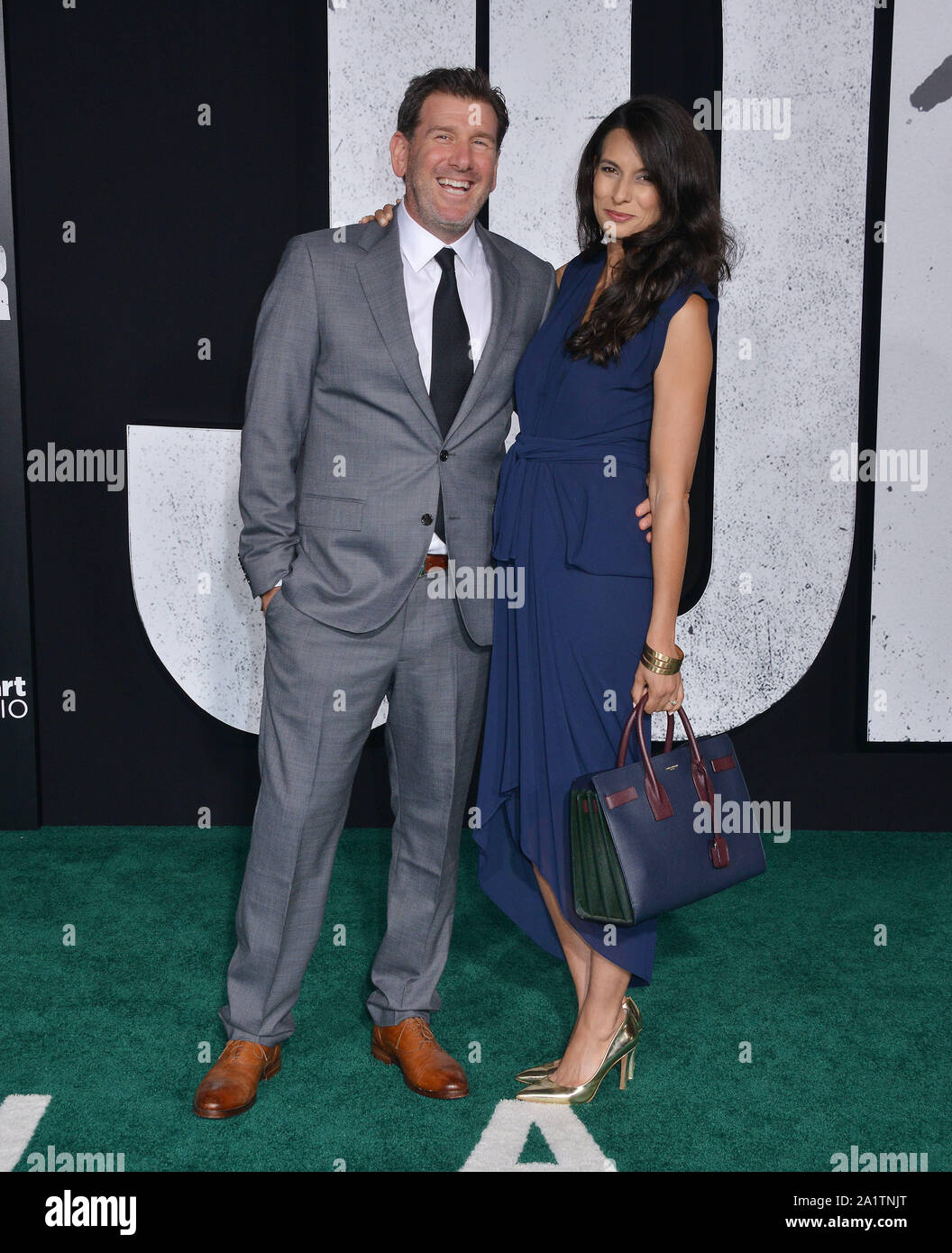 Los Angeles, USA. 29th Sep, 2019. Lawrence Sher and wife 064 attends ...