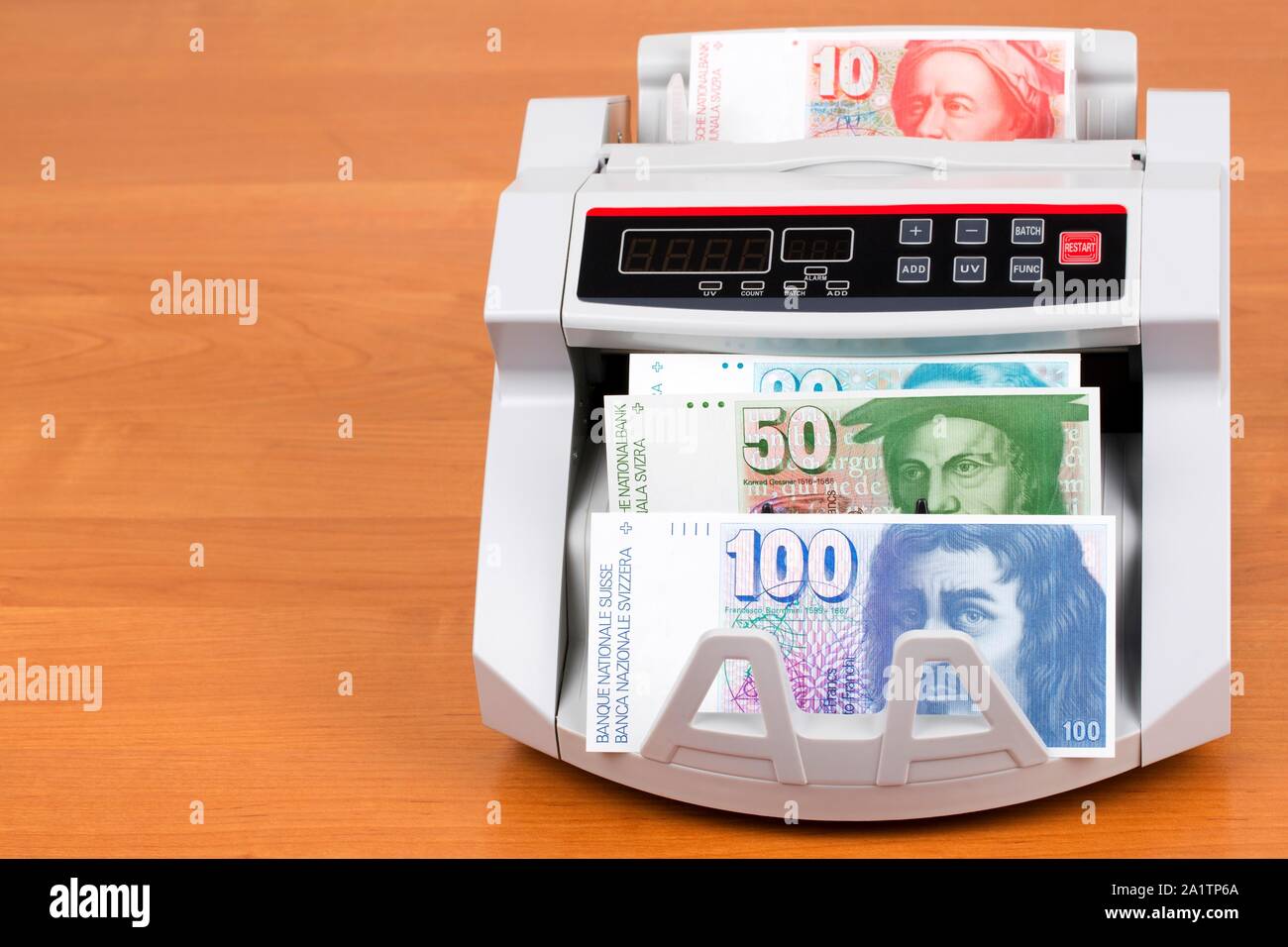 Bill swiss franc francs hi-res stock photography and images - Alamy