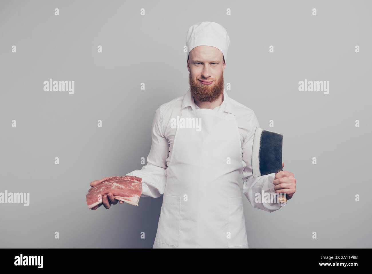 Bacon in butchery store hi-res stock photography and images - Alamy