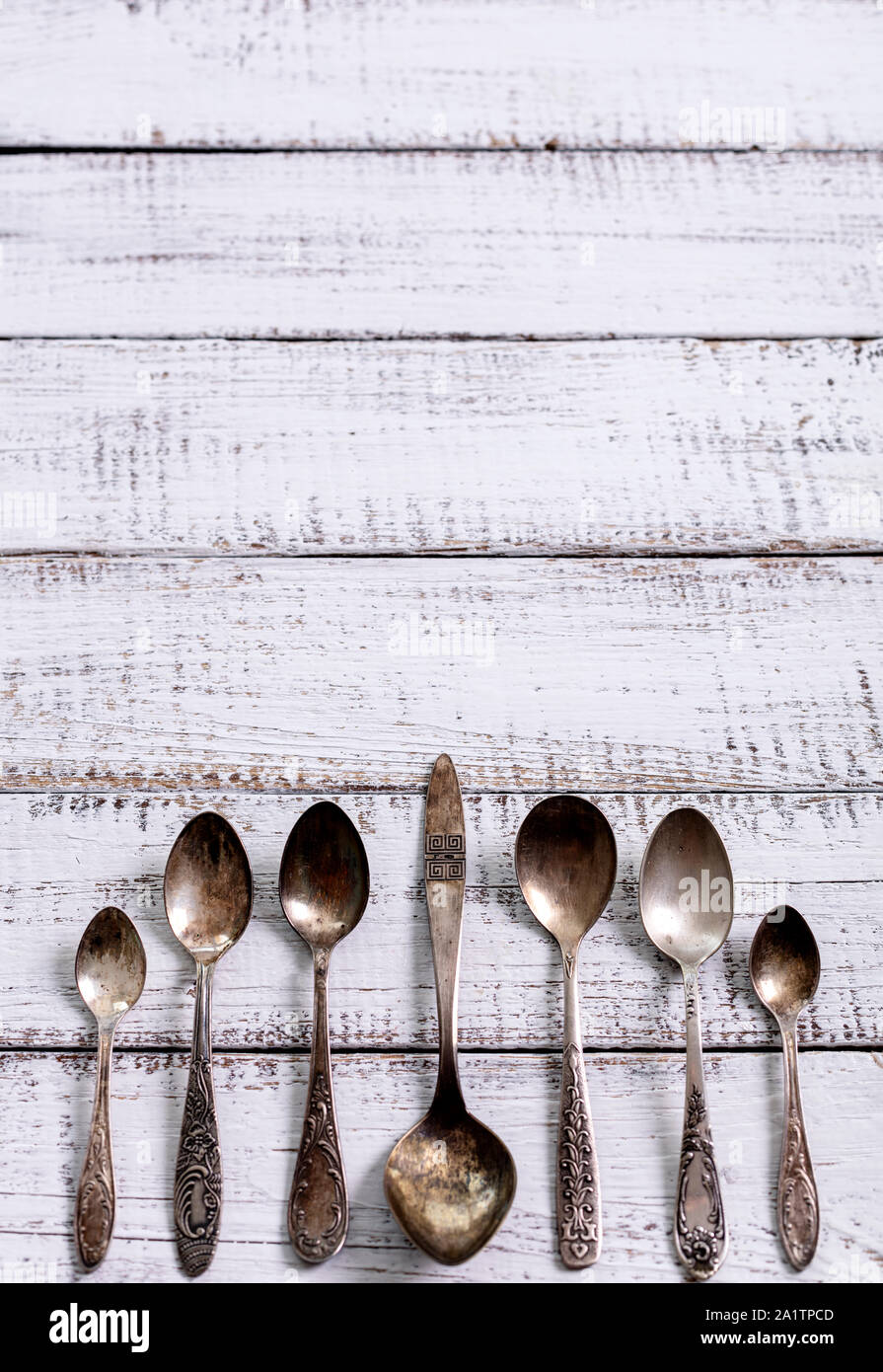 Old cutlery hi-res stock photography and images - Alamy