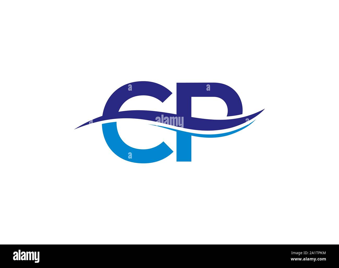 Letter p blue color Stock Vector Images - Alamy