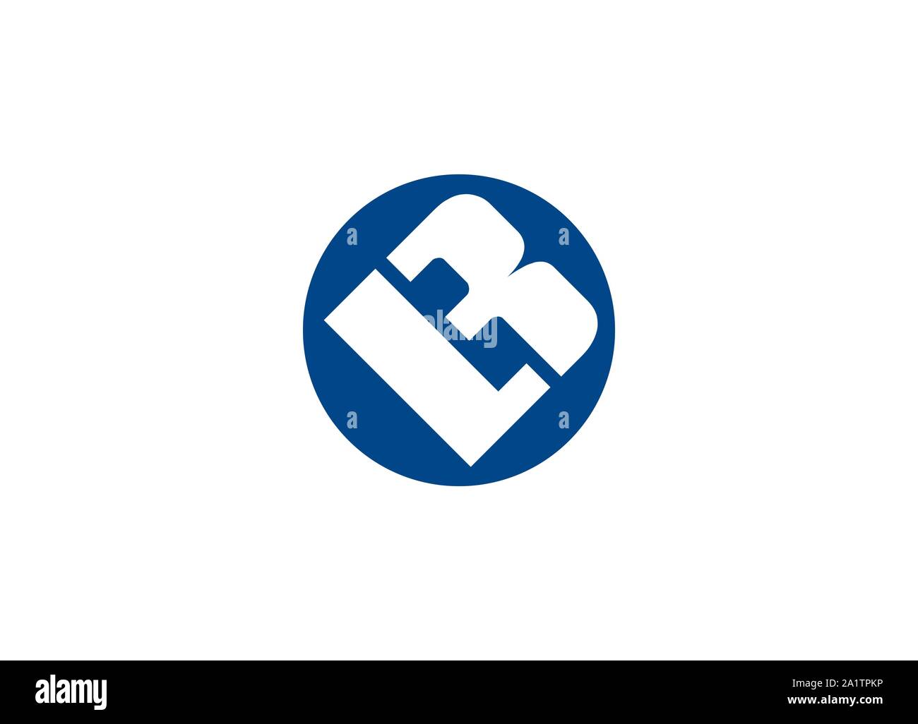 Letter monogram logo in Cut Out Stock Images & Pictures - Alamy