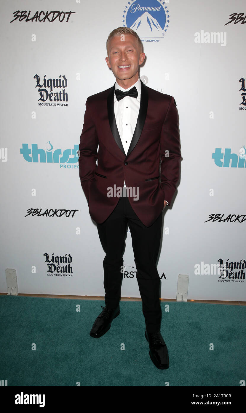 Beverly Hills, USA. 28th Sep, 2019. Seth Maxwell, at Thirst Project's ...