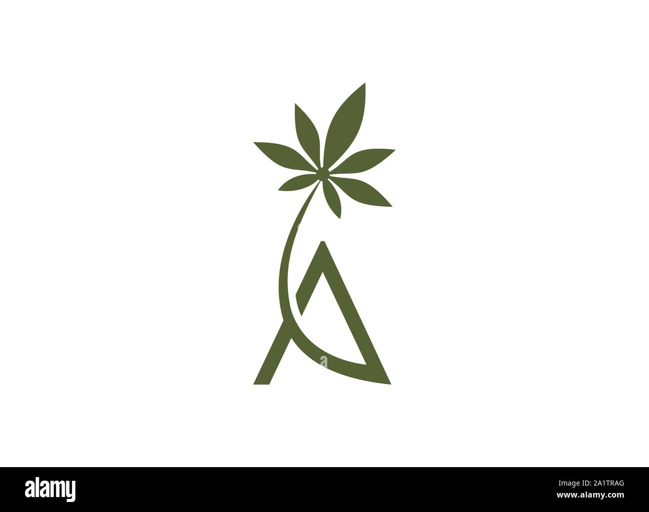 Marijuana logo hi-res stock photography and images - Alamy
