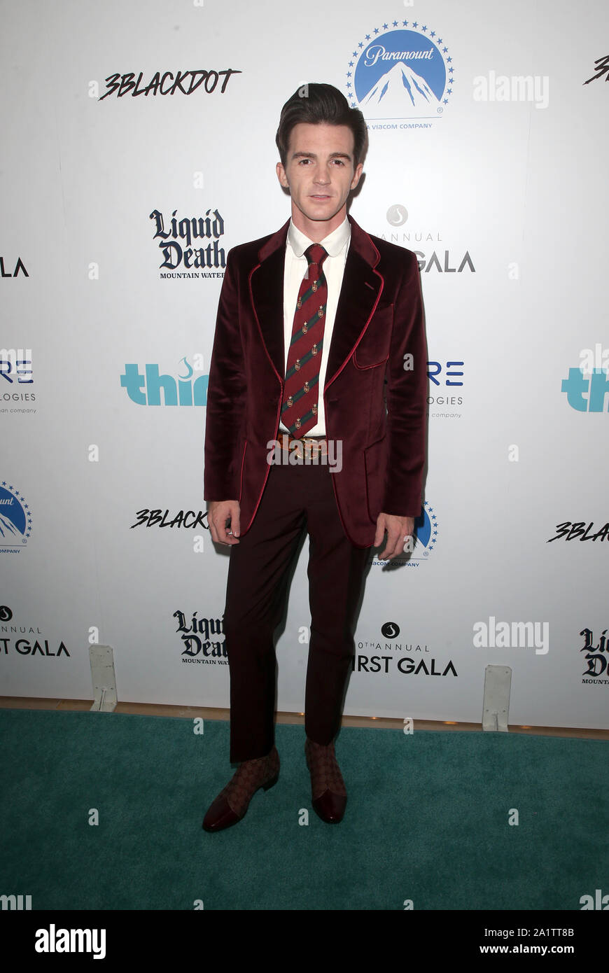 Beverly Hills, USA. 28th Sep, 2019. Drake Bell, at Thirst Project's ...