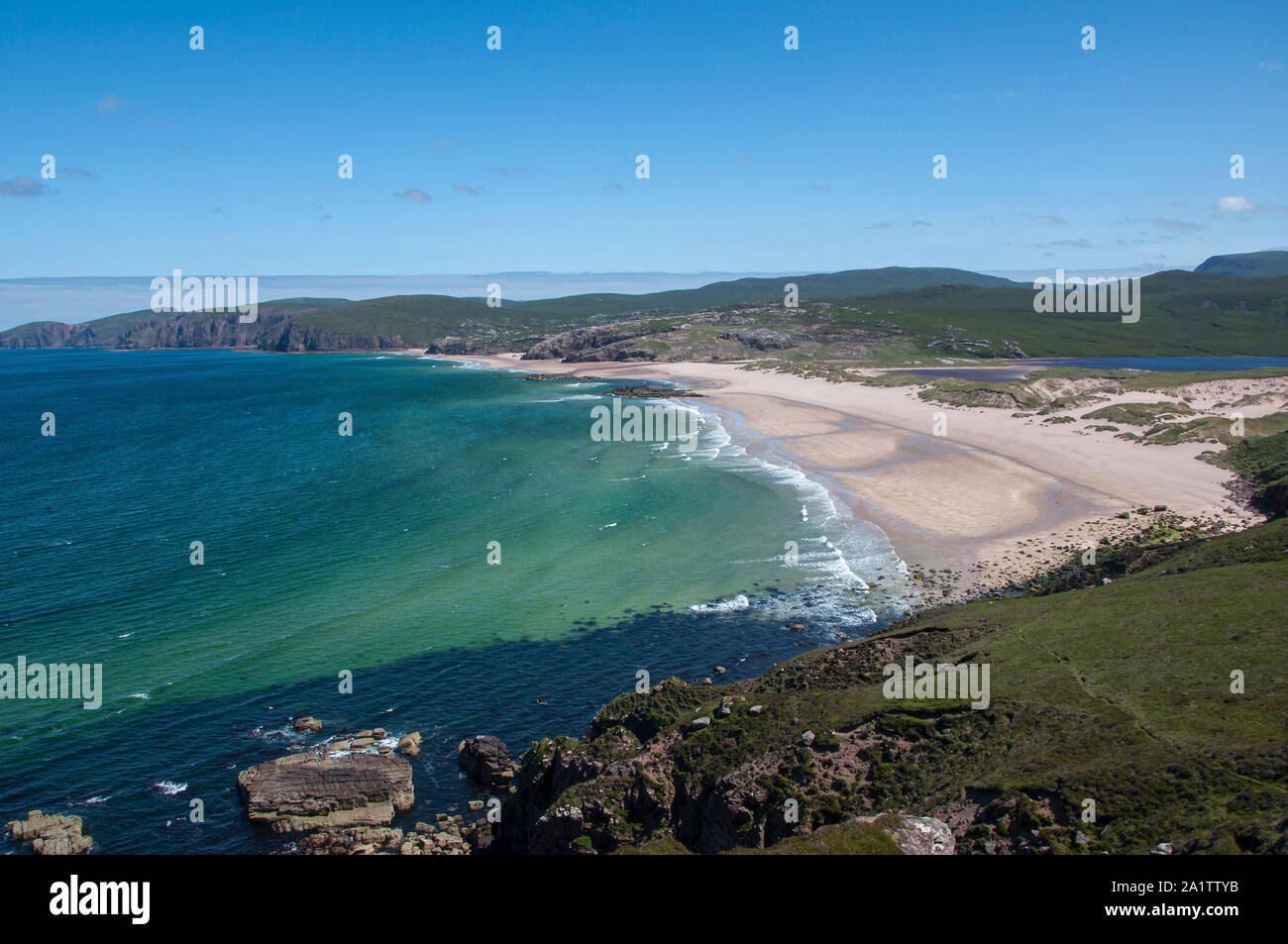 Sandwood Bay, Sutherland, NW Scotland Stock Photo - Alamy