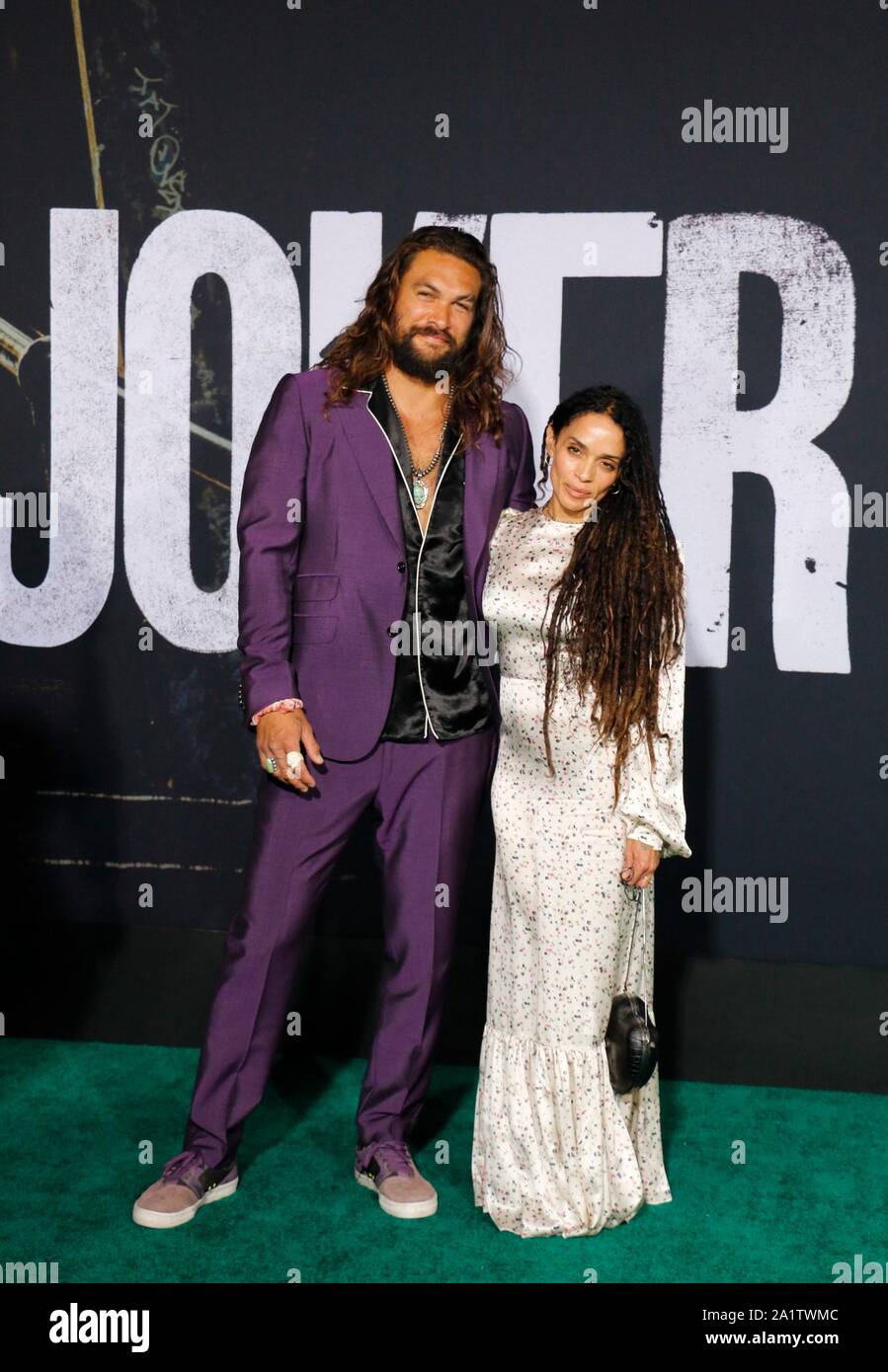 Los Angeles, USA. 28th Sep, 2019. Jason Momoa, Lisa Bonet at arrivals ...