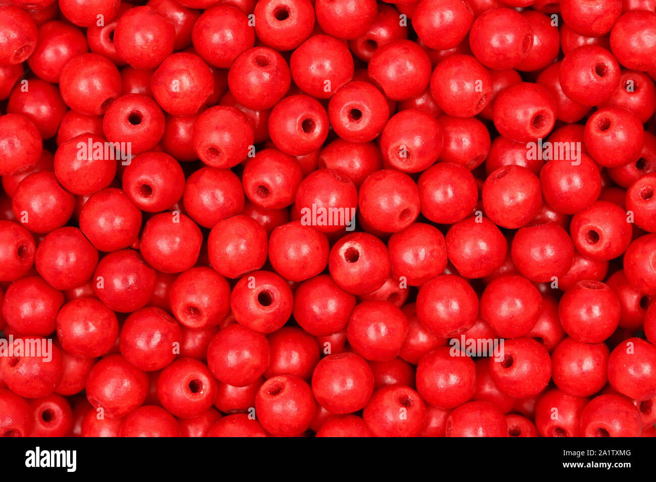 Texture of red beads. Abstract fantastic backround Stock Photo - Alamy