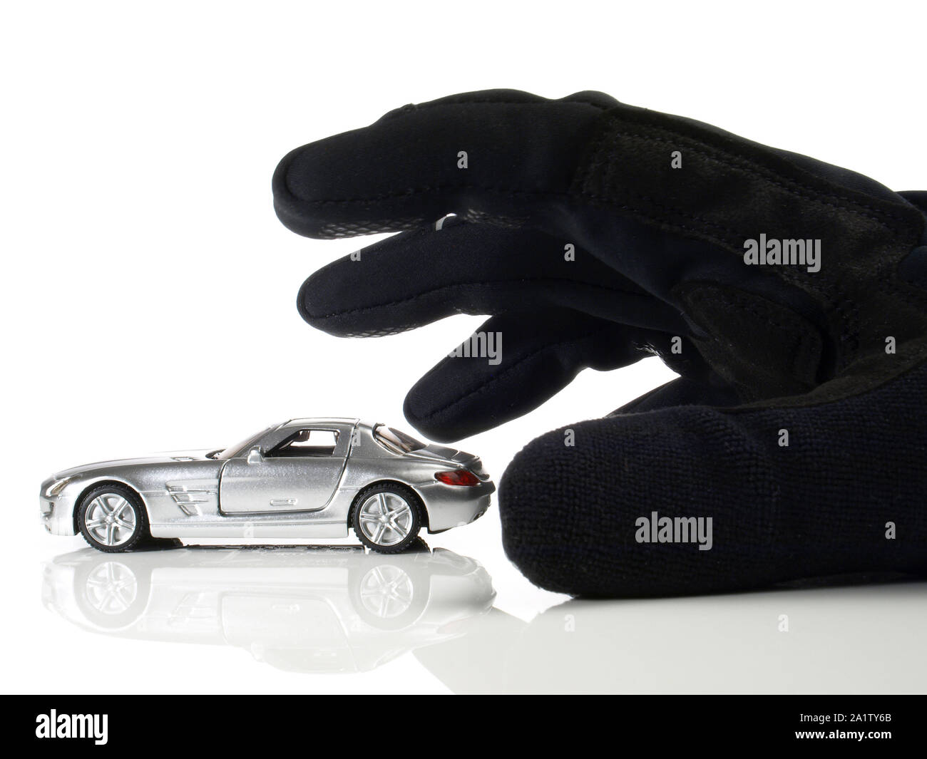 Car Thief - Symbol on white Background Stock Photo - Alamy