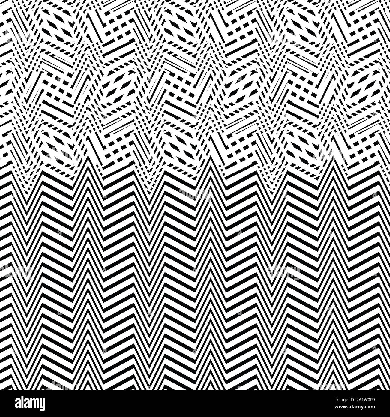 Interlace, interlocking lines. Curve, flex intersecting lines grid ...