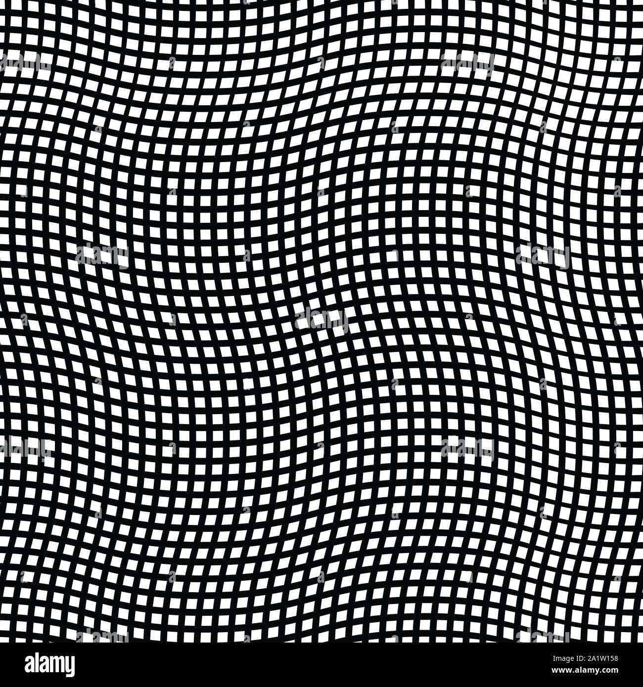 Warp, free-form reticular array, matrix of lines. Complex geometric net ...