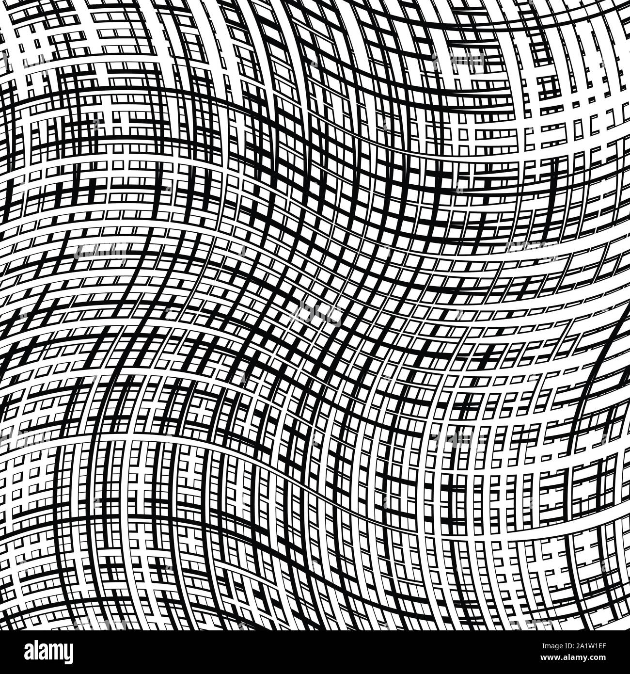 Abstract geometric mesh, grid pattern of interweaved, interlocking ...