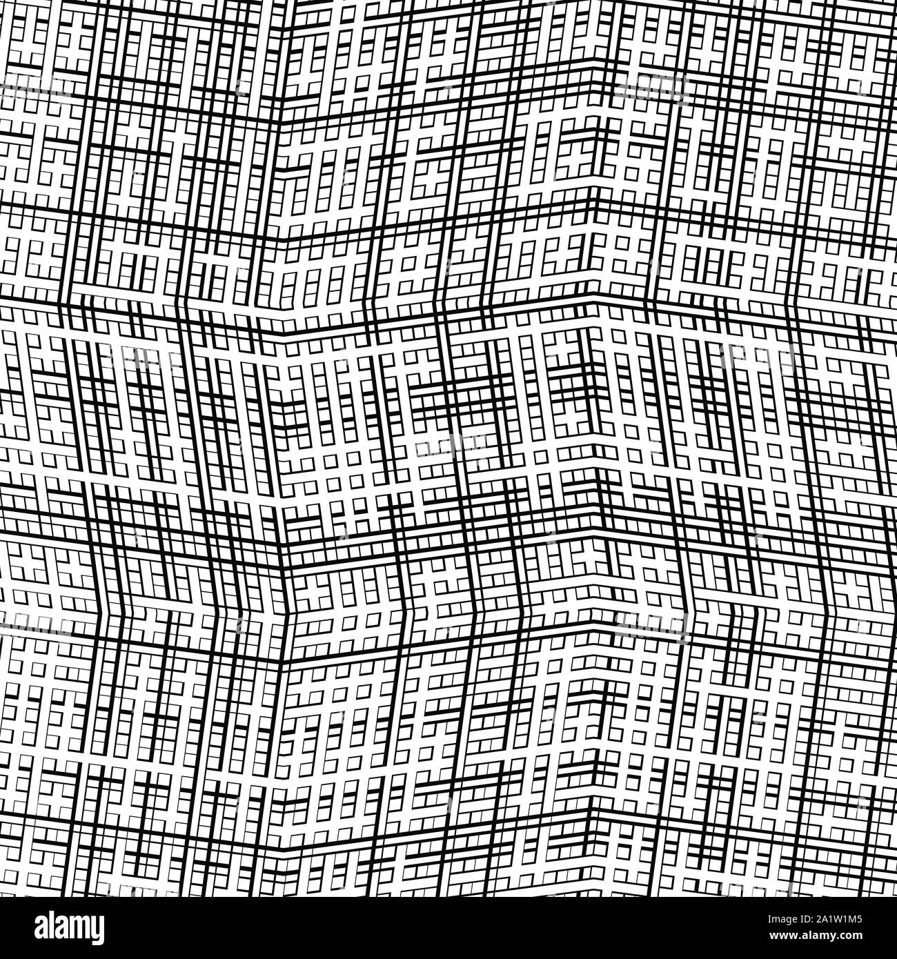 Abstract geometric mesh, grid pattern of interweaved, interlocking ...