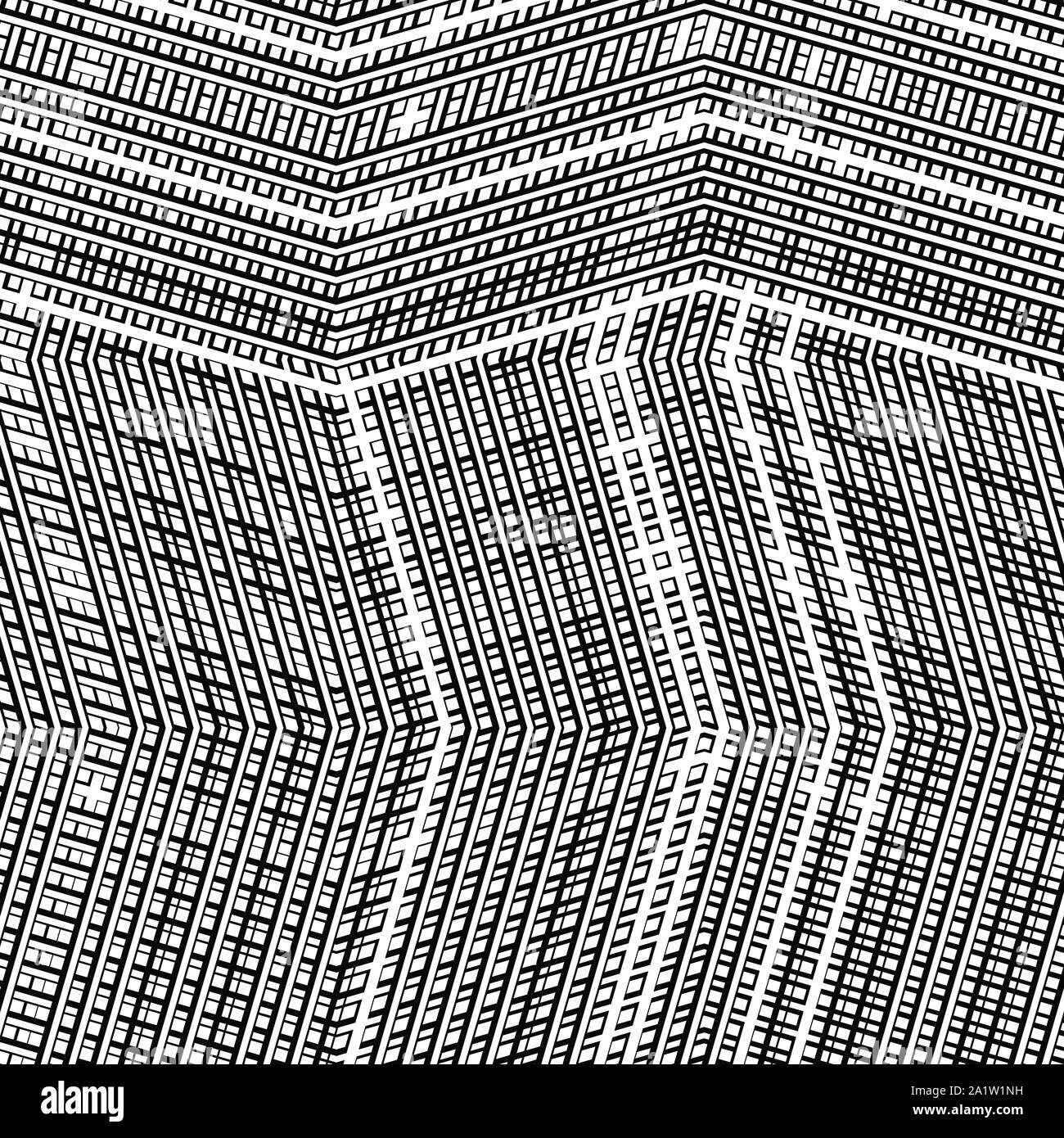 Abstract geometric mesh, grid pattern of interweaved, interlocking ...
